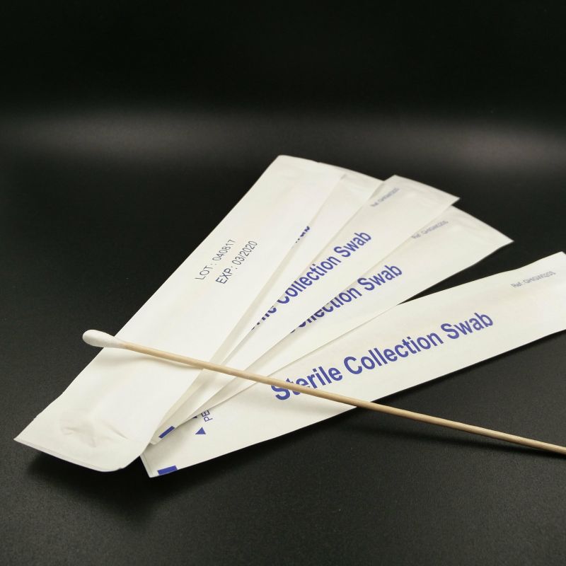 Swabs wooden stick with cotton tip, 15cm length - Labchem Catalog
