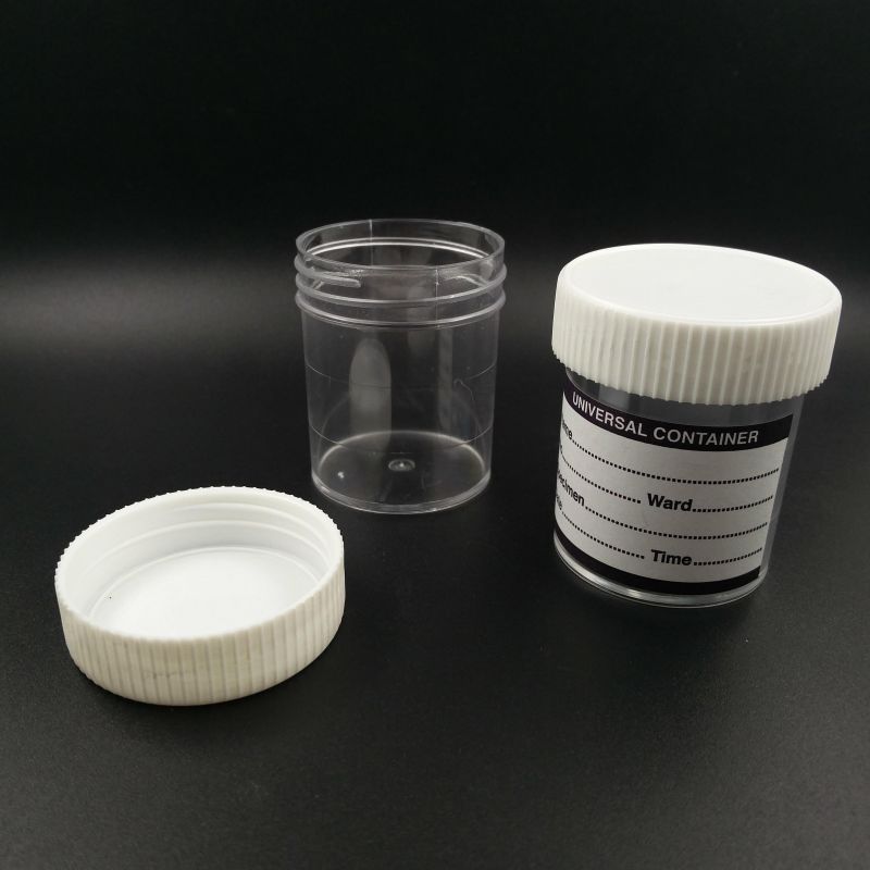 Container, Universal, 60ml ,ps body, white cap - Labchem Catalog