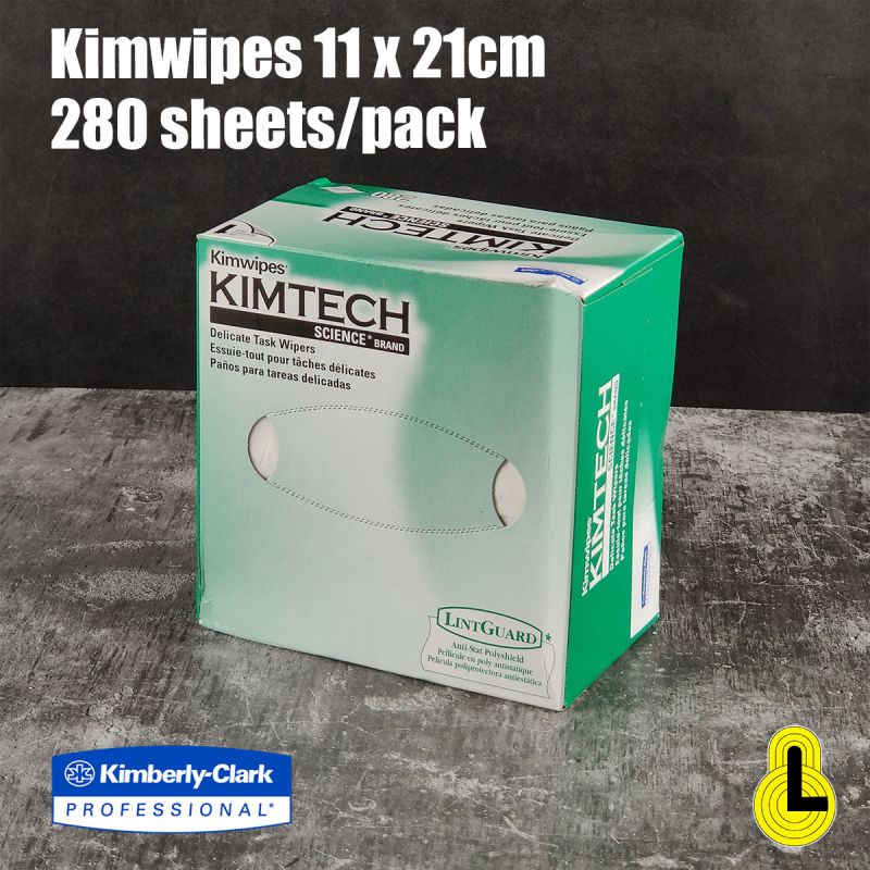 Kimwipes, Delicate Task Wipers 21x11cm - Labchem Catalog
