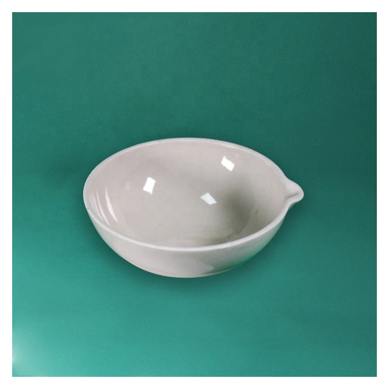 Basin, porcelain, round bottom with spout - Labchem Catalog