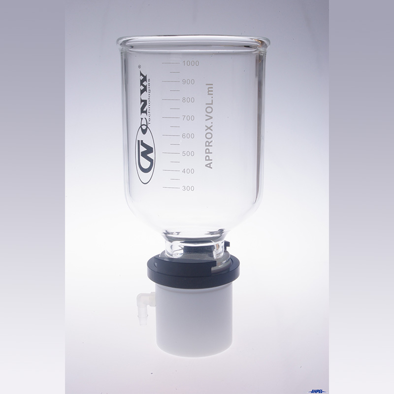 Vacuum Membrane Filtration Set, 1L funnel, PTFE membrane support ...