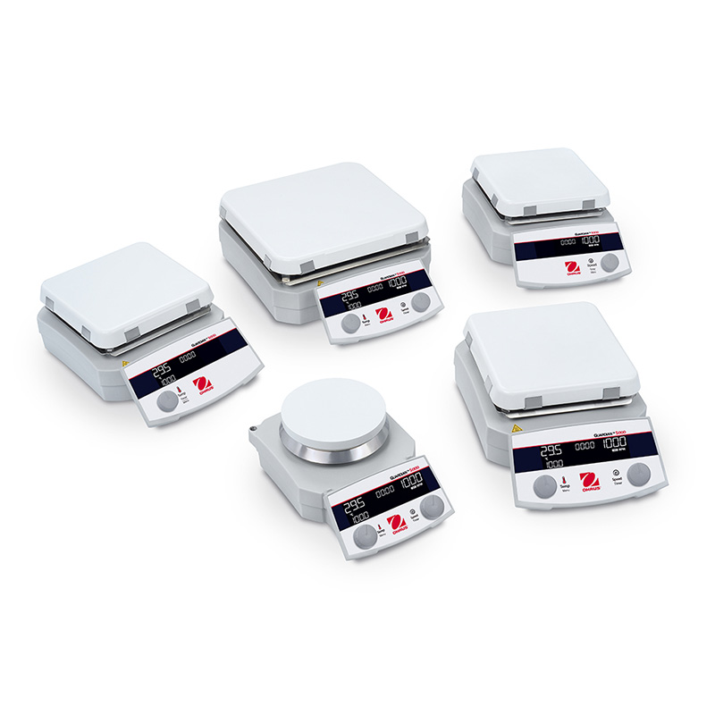 Hotplate Stirrers, Guardian 5000, 50-1800rpm, Ambient +5°C to 500 °C ...